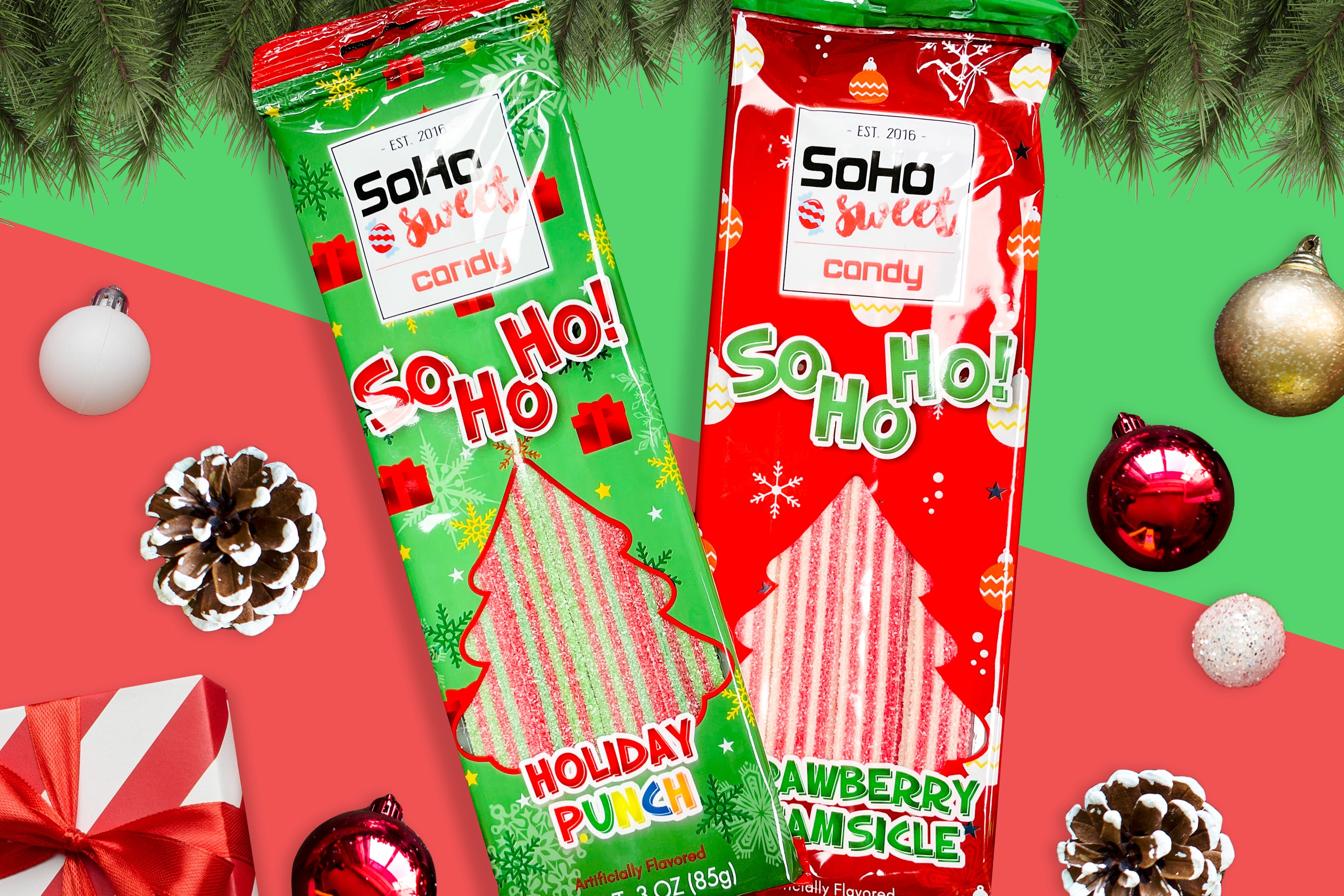 SoHo Sweet Candy - Sour Belts and Gummies - Premium Quality - Non-GMO ...