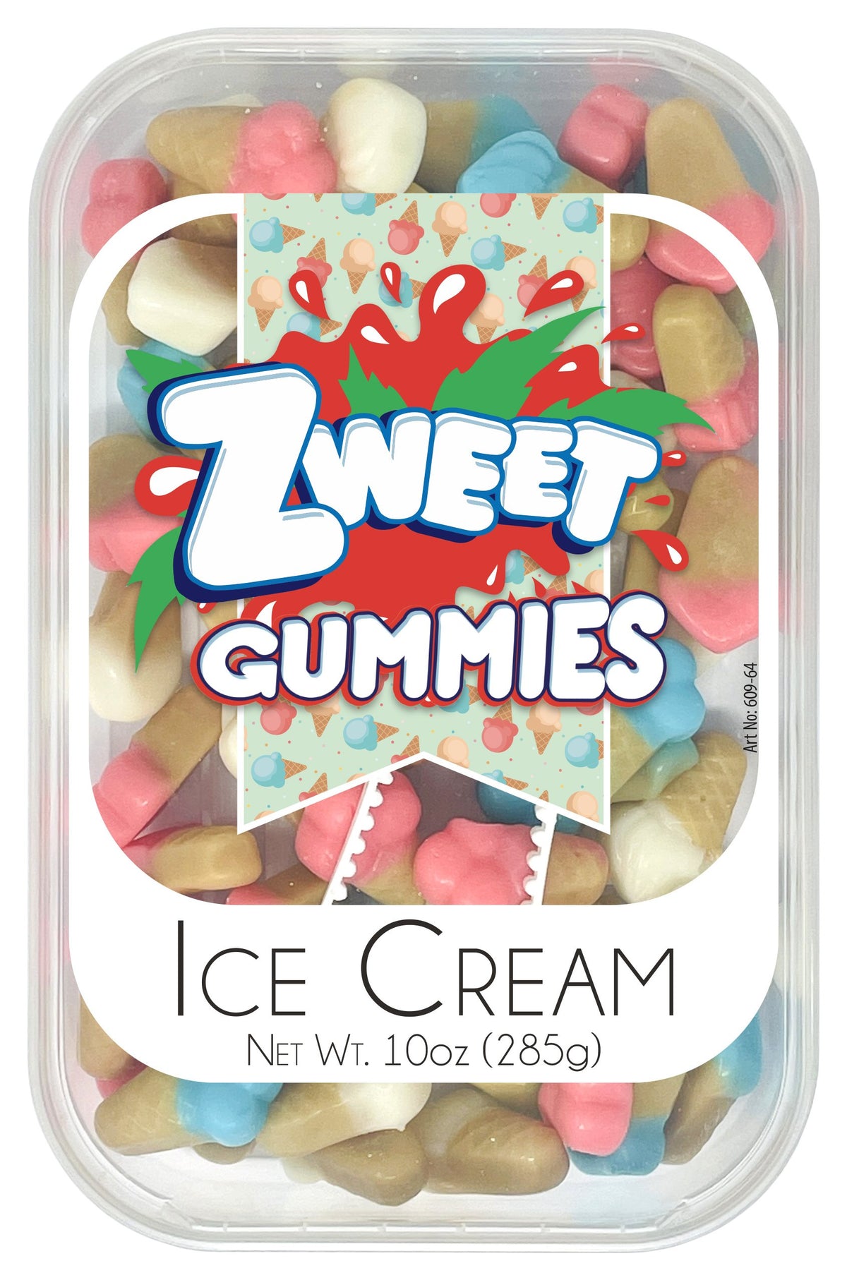 Zweet Gummy Ice Cream Cones 10oz – SoHo Candy, fulfilled by ShopGalil
