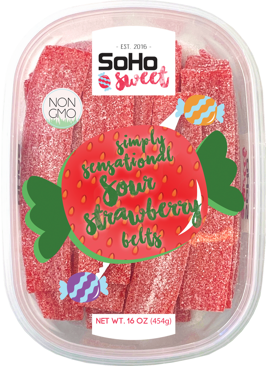 SoHo Sweet Candy - Sour Belts and Gummies - Premium Quality - Non-GMO ...